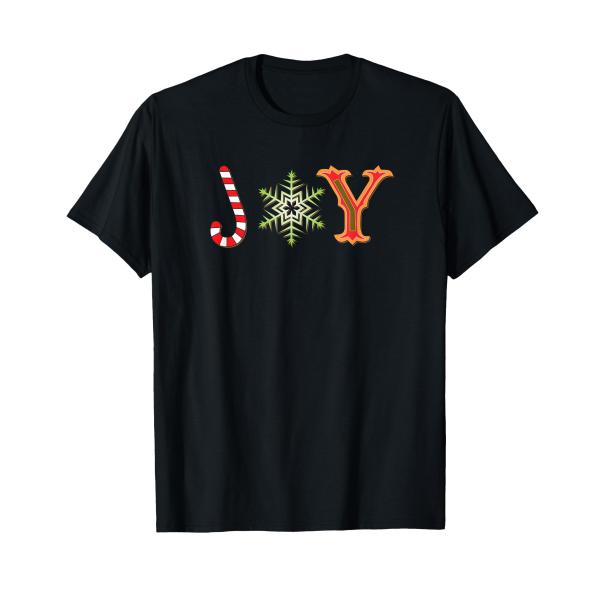 【商品概要】Jimmo Designs original Joy Candy Cane Christmas garment for the Holiday Season featuring candy cane, snowflake and...