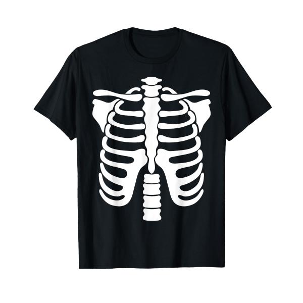【商品概要】Need a super quick and easy last minute Halloween costume? This scary Skeleton Rib cage tshirt is the perfect one ...