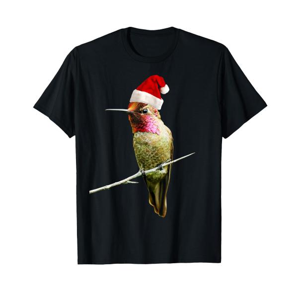 【商品概要】Do you love Christmas, birds and cute creatures? This funny Animal Hummingbird wearing a Cool Santa hat design mak...
