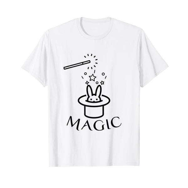 【商品概要】【商品説明】【商品詳細】ブランド：UAB KIDKIS商品種別：マジック・手品商品名：Rabbit In Magic Hat With Magic Wand Magician Gift Tシャツ製造元：UAB KIDKIS商品番...