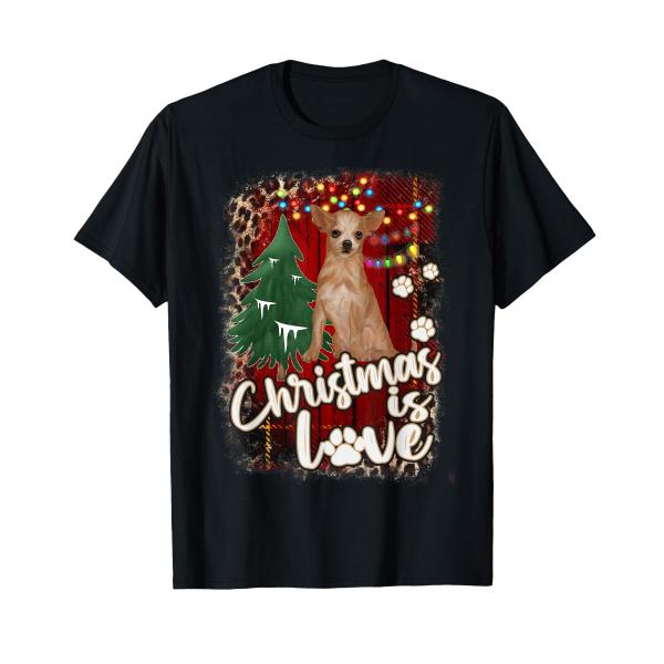 【商品概要】Festive Christmas design is holiday perfect. Featuring a Christmas tree and a beloved dog under Christmas tree lig...