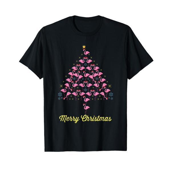 【商品概要】People looking to go to a warmer place in their minds will love to have this Christmas tree made of flamingos to w...
