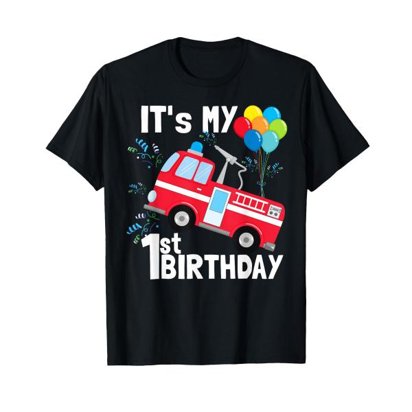 【商品概要】1 Year Old the perfect fire truck 1st birthday for boys who love fire engine trucks firefighter fireman and are tu...