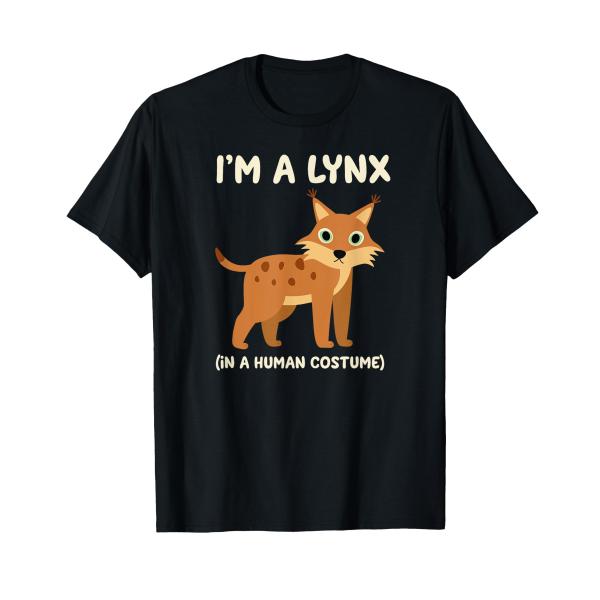 【商品概要】Clever I'm a Lynx in a Human Costume - an easy lazy Halloween costume for him or her.Great gift for animal fans or...