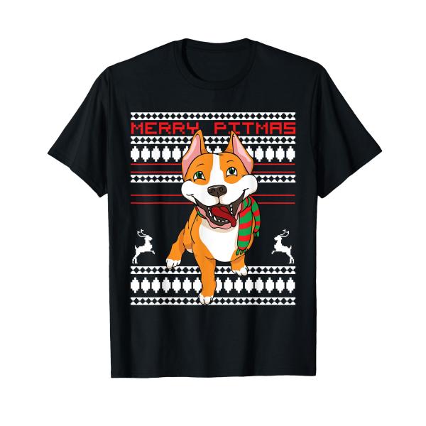 【商品概要】As proud pet loving parent of a four-legged friend, you need to celebrate the holiday season with this funny Pitbu...