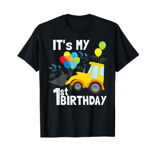 【商品概要】1 Year Old the perfect digger loader truck 1st birthday for boys who love construction trucks and are turning one....