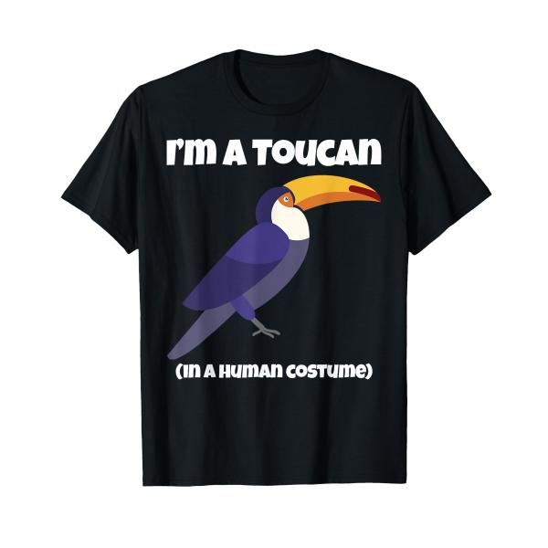 【商品概要】I'm a Toucan in a Human Costume - this funny, cute, cartoon graphic makes an easy lazy Toucan Halloween Costume.Gr...
