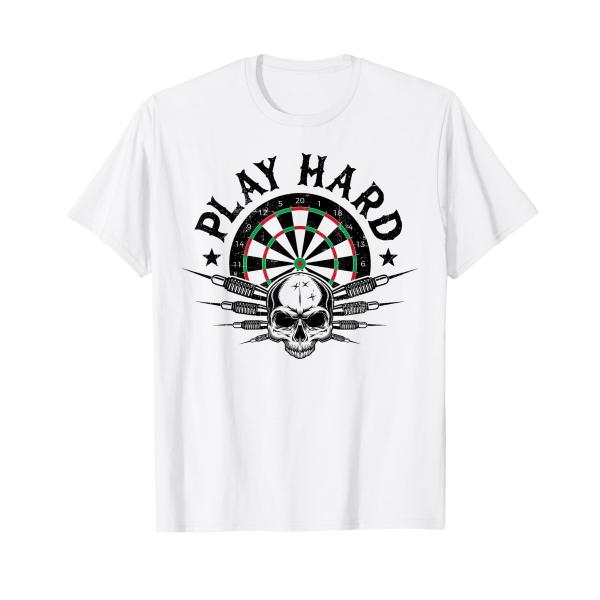 【商品概要】Play Hard Darts Dartboard Dart Board Target Vintage Clothing Sports Gifts. Distressed retro graphic apparel showin...
