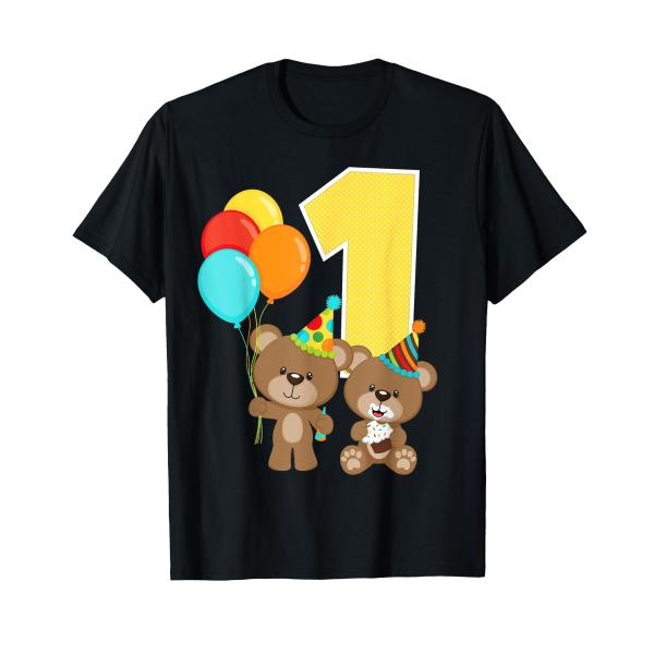 【商品概要】Having a bear 1st birthday party for you little boy or girl turning 1 ? Great gift for a 1 year old child who love...