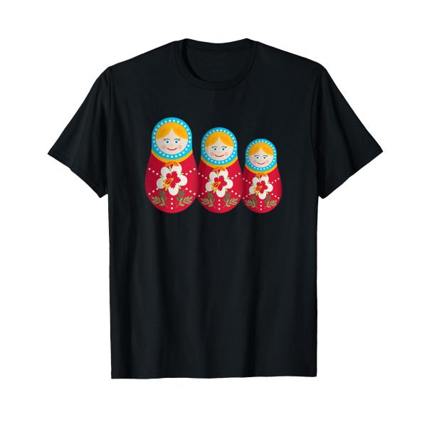 【商品概要】For all the Matryoshka Babushka lover grab a great design the perfect tee for a party, family reunion, gathering, ...
