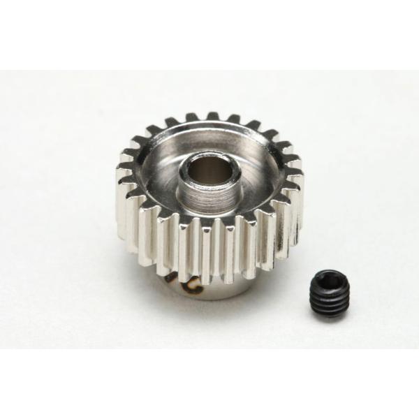 【商品概要】様々なRCカーに使用できるピニオンギヤです。ハードスチール製で耐久性が高くなっています。ギヤ歯の規格は48ピッチで、歯数は24枚。【商品説明】【商品詳細】ブランド：ヨコモ(YOKOMO)商品種別：おもちゃ商品名：ヨコモ DP48...