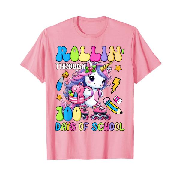 【商品概要】このかわいいRollin' through 100 Days of School ユニコーンのコスチュームは、幼稚園、幼稚園、幼稚園、中、高校の女の子、女性、教師、学生、娘と孫娘への100日目の学校ギフトに最適です。100日間の...