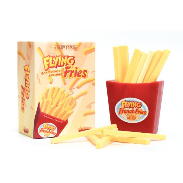 【商品概要】ポテト型スティックと容器付き、2人以上で遊べるシンプルなルーレット式パーティーゲーム（説明書なし）【商品説明】子どもから大人まで盛り上がる！見た目はまるで本物のフライドポテト！？ ルーレット感覚でポテトスティックを1本ずつ引き抜...