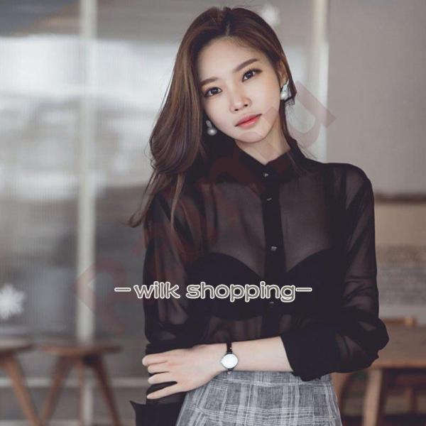 【素材】：ポリエステル【カラー】：ブラック【サイズ】：（約）*着丈：60cm(S) 61cm(M) 62cm(L) 63cm(XL) *バスト：88cm(S) 92cm(M) 96cm(L) 100cm(XL)  *袖丈：58cm(S) 5...