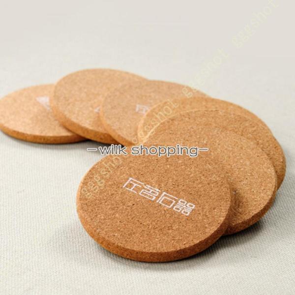 商品の説明 サイズ：A=直径9 cm*厚さ0.8 cm(6個)。具体的な図案は商品画像説明をご覧ください。 純粋なコルク製品：私たちのコースターは純粋なコルクでできており、プラスチック、染料、接着剤などの化学物質は含まれていません。 断熱性...