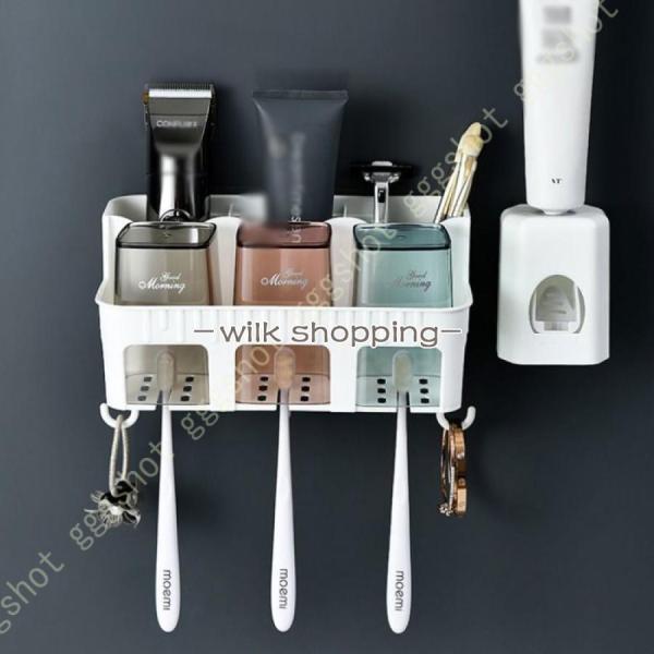 商品の説明歯ブラシスタンドサイズ：2本のコップスタンド=15.2*12.5*10.3cm(歯磨きコップ×2)、3本のコップスタンド=22.5*12.5*10.3cm(歯磨きコップ×3)、4本のコップスタンド=30*12.5*10.3cm(歯...