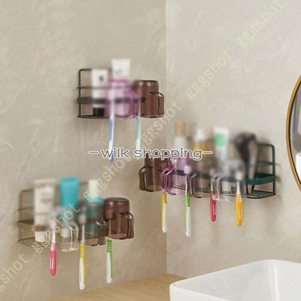 商品の説明◆材質：ステンレス、プラスチック素材で作られています。◆カラー：写真通り◆サイズ：A=4本のコップスタンド=36*8.5*12.5cm(歯磨きコップ×4)、3本のコップスタンド=26.9*8.5*12.5cm(歯磨きコップ×3)、...