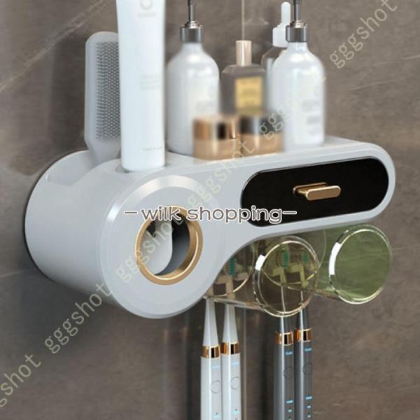 商品の説明◆材質：ABS、PS素材で作られています。◆カラー：写真通り◆サイズ：2本のコップスタンド=27*11.8*12.9cm(歯磨きコップ×2)、3本のコップスタンド=33.7*11.8*12.9cm(歯磨きコップ×3)、4本のコップ...