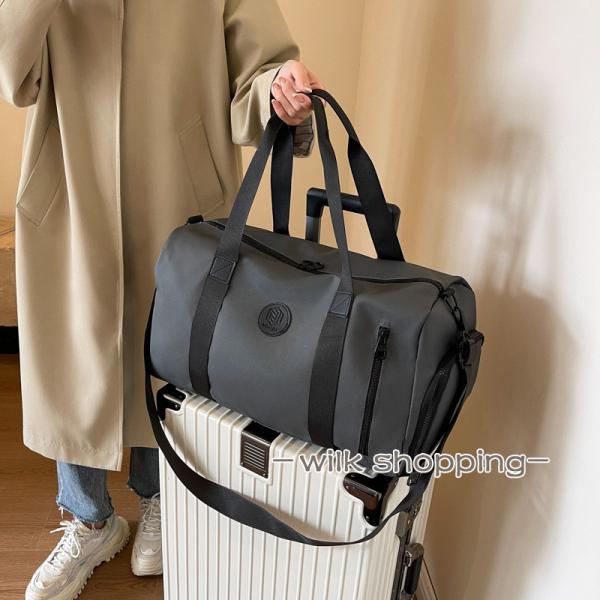 ジムバッグ スポーツバッグ 大容量 ボストンバッグ 機内持込 軽量 旅行 撥水 大きめ トラベル ４way 折りたたみ 乾湿分離 ヨガ 母の日 プレゼント 出張  ジムバッグ シューズ収納 ポケット バッグ メンズ レディース ボストン ス...