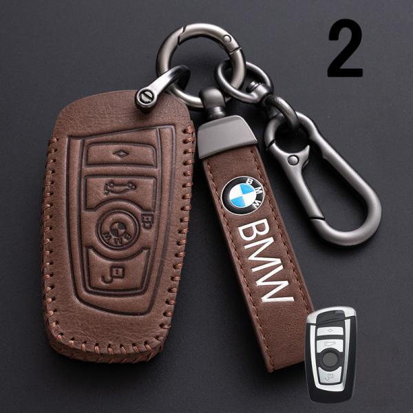 BMWのスマートキー専用設計の本革キーケース、スマートキーを傷、汚れから守ってくれます。【素材】本革（牛革）【適合車種】（実際のキーの形状をご確認ください）F40 F4 G20 G30 F48 F3 X1 X2 X3 X4 X シリーズ1,...