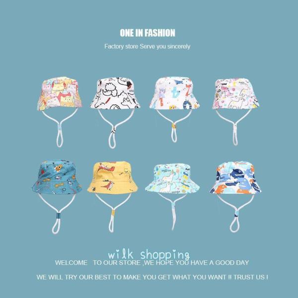シンプルで、かわいくておしゃれなバケットハットです。肌触りかよくて柔らかくて、優しく頭を包んでくれます。縫製もしっかりしていて、キッズの肌に優しい帽子で軽量、快適です。あご紐が付いているので、風の強い時も風に吹き飛ばされる心配がありません。...