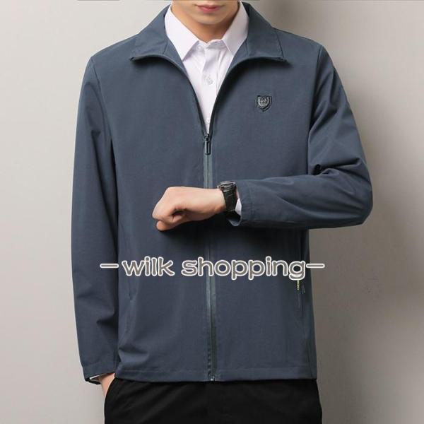 ジャケット メンズ 長袖 ジップアップ アウター 羽織り ブルゾン ジャンパー トップス 無地 オシャレ カジュアル 通勤 通学　yiyang07【カラー】グレー、ブラック【サイズ】L、XL、2XL、3XL、4XL【素　材】ポリエステル※よ...