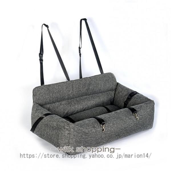 犬猫の旅行や野外で遊ぶに対策品特徴：●犬、猫にもピッタリです。●サイズ：85*50*30cm（2匹用）●ドライブボックス/ベッドの2wayでご使用なれる、とっても便利な商品となります。●わんちゃんとお出かけした後は、抜け毛やおしっこで掃除が...