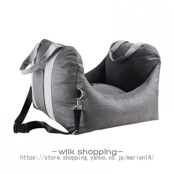 車用 ペット用 ドライブボックス アームレスト 中小型犬用 2WAY ドライブベッド 折りたたみ 通年 ペット ドライブシート ベッド クッション マット ペットベット ペットソファ 犬ベット 猫ベット ドライブ用品 犬 猫 カー用品 おで...