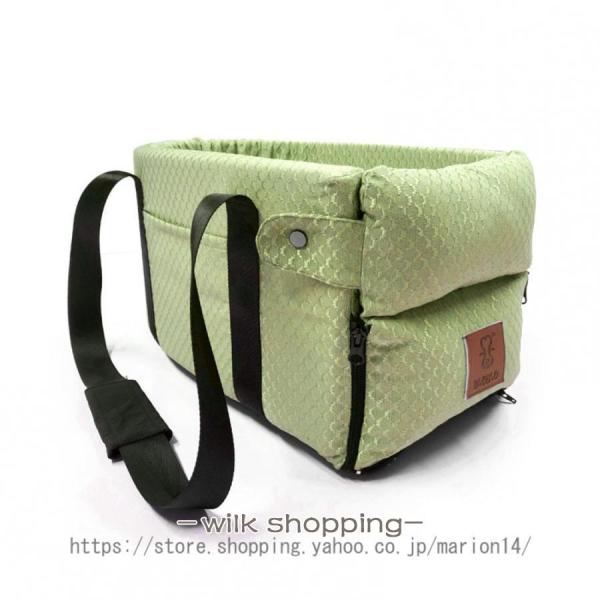 ☆【サイズ】S：44*24*24cm（推奨体長33cm以下）☆【機能】車酔い防止、飛び出し防止 、汚れ防止、破れ防止、落す防止 、邪魔防止 ☆【全車種対応】適用対象：小型犬、猫。対応車種：全車種☆【安定感抜群・飛び出し防止】運転席と助手席の...