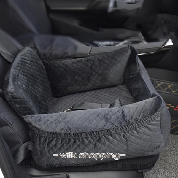車用 ペット用 ドライブボックス 中小型犬用 2WAY ドライブベッド 折りたたみ 通年 ペット ドライブシート ベッド クッション マット ペットベット ペットソファ 犬ベット 猫ベット ドライブ用品 犬 猫 カー用品 おでかけ用品 車載...