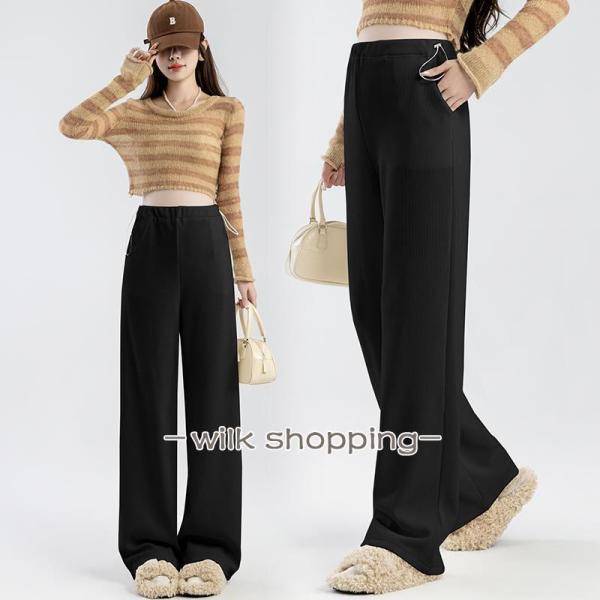 ■素材：ポリエステル コットン■伸縮性：なし 　透け感：なし■販売内容：パンツ■色：ブラック　ベージュ■サイズ詳細情報：約M着丈100cm ウエスト80cm ヒップ98cmL着丈101cm ウエスト82cm ヒップ100cmXL着丈102c...