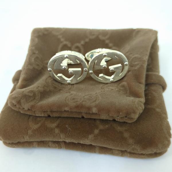■商品情報【管理番号】0101-17y-ym3000O【ブランド】GUCCI/グッチ【アイテム】カフス【対象】メンズ【付属品】保存袋あり（すれよごれあり）【商品説明】0101-17y-ym3000O【商品内容】GUCCI グッチ インターロ...