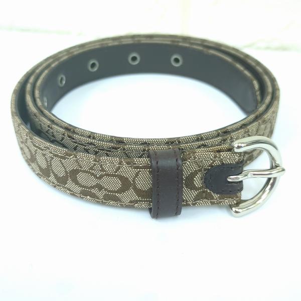 ■商品情報【管理番号】0303-58y-ym1700O【ブランド】COACH/コーチ【アイテム】ベルト【対象】レディース【付属品】なし【商品説明】0303-58y-ym1700O【商品内容】COACH コーチ　シグネチャー　ベルト　ブラウン...