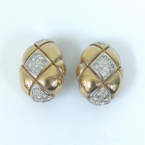 ■商品情報【管理番号】T0804-84y-ym600【アイテム】イヤリング【対象】レディース【付属品】なし【商品説明】T0804-84y-ym600【商品内容】PANETTA　パネッタ　イヤリング　ラインストーン　ゴールドカラー　ヴィンテー...