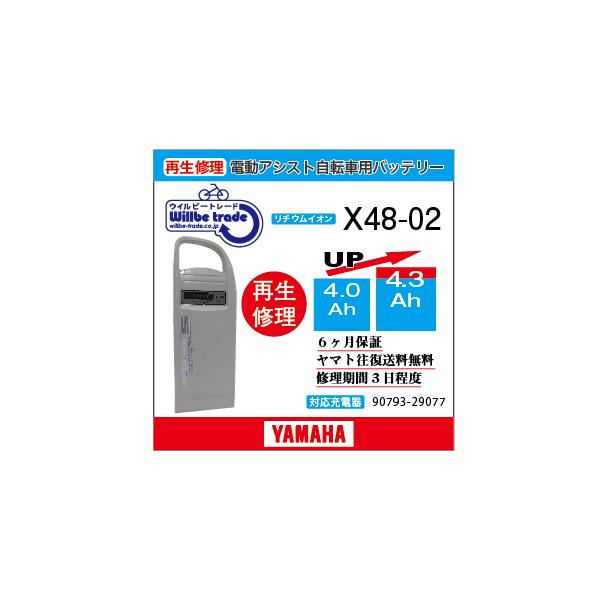 【★即納★新品電池の交換で100％性能が復活します、往復送料無料、6か月間保証、★バッテリーケース洗浄無料】 バッテリーの走行距離が短くなったり、自転車の表示が急に下がったりしていませんか？ お客様のバッテリーをお預かりし、バッテリーの電池...