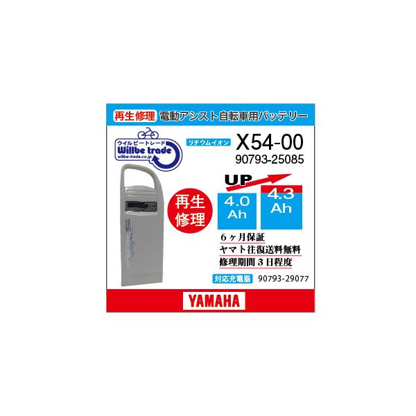 【★即納★新品電池の交換で100％性能が復活します、往復送料無料、6か月間保証、★バッテリーケース洗浄無料】 バッテリーの走行距離が短くなったり、自転車の表示が急に下がったりしていませんか？ お客様のバッテリーをお預かりし、バッテリーの電池...