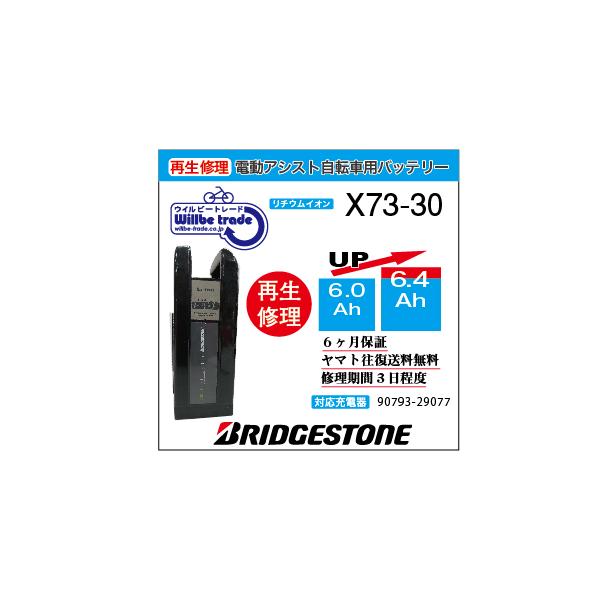 【★即納★新品電池の交換で100％性能が復活します、往復送料無料、6か月間保証、★バッテリーケース洗浄無料】 バッテリーの走行距離が短くなったり、自転車の表示が急に下がったりしていませんか？ お客様のバッテリーをお預かりし、バッテリーの電池...