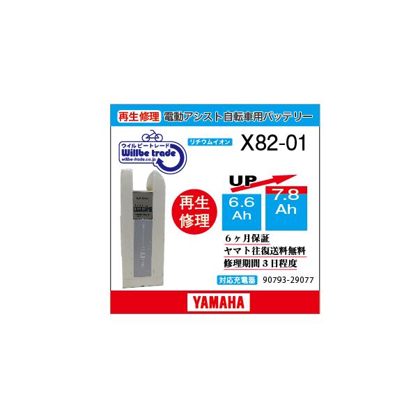 【★即納★新品電池の交換で100％性能が復活します、往復送料無料、6か月間保証、★バッテリーケース洗浄無料】 バッテリーの走行距離が短くなったり、自転車の表示が急に下がったりしていませんか？ お客様のバッテリーをお預かりし、バッテリーの電池...