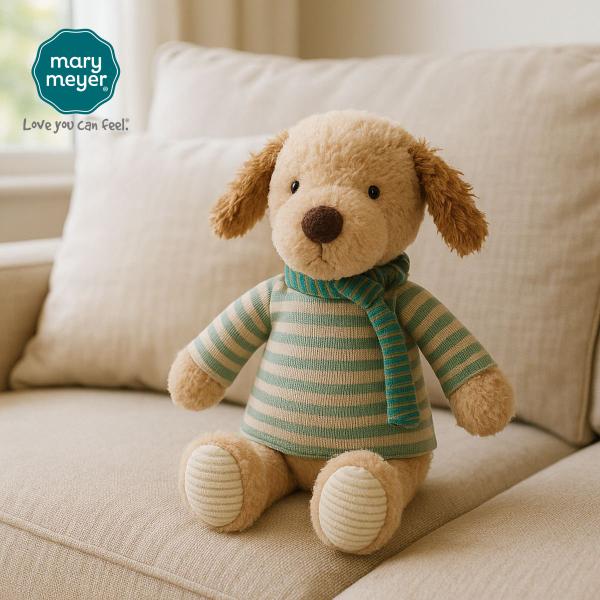 ストライプのシャツと、一年中使える心地よいスカーフを身につけた、なんとも愛らしいぬいぐるみ犬たちをご紹介します!思わずぎゅっと抱きしめたくなる、ふわふわの肌触り。お子様へのプレゼントはもちろん、犬がお好きな方への贈り物にも最適です!メリーマ...