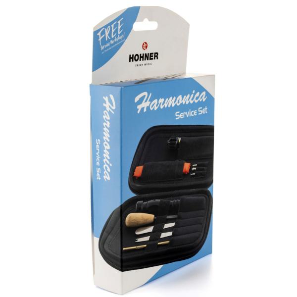 ホーナーハーモニカサービスツールセットは、基本的なハーモニカのメンテナンスに必要なものが専用ケースに納められています。ダイアトニック、クロマチックどちらにも使用可能です。チューニング、リードの調整、バルブの交換に必要な高品質な道具を使用し、...