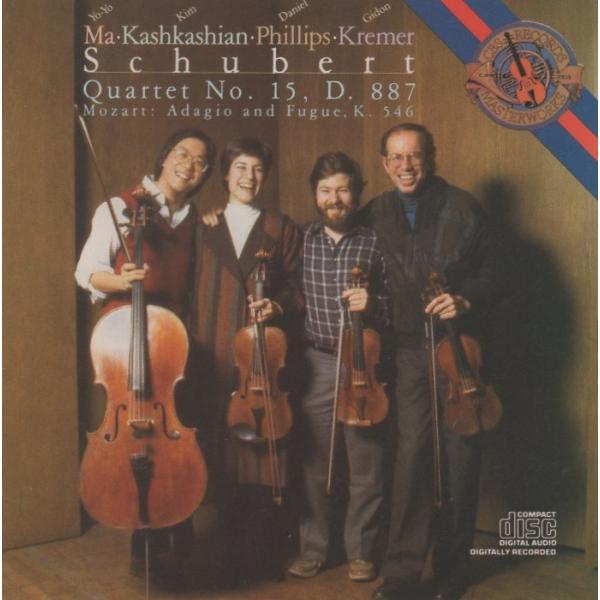 ■海外盤（日本語解説等はありません）レーベル：CBS RECORDS品番：MK-42134組枚数：1【曲目】モーツァルト：弦楽四重奏曲のためのアダージョとフーガ ハ短調 K.546シューベルト：弦楽四重奏曲第15番ト長調 op.161, D...