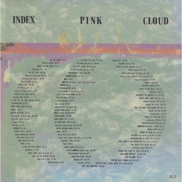 【発売日：1990年04月21日】01. ALL MY LOVE02. BLUE CLOUD03. DRIVE ME NUTS04. FREEDOM05. 号外（GOGAI）06. HALFRAIN07. LET’S GO BACK HOM...