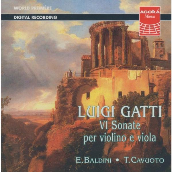 【発売日：1997年05月17日】■海外盤（日本語解説等はありません）レーベル：AGORA Musica品番：AG-059組枚数：1【曲目】LUIGI GATTI ルイジ・ガッティ (1740-1817)：ヴァイオリンとチェロのための6つの...