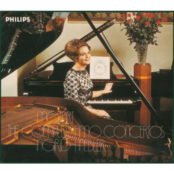 レーベル：PHILIPS（新星堂企画）企画品番：DMP-5組み枚数：12【曲目】モーツァルト：ピアノ協奏曲（全曲）【演奏】イングリッド・ヘブラー（ピアノ）ヴィトルド・ロヴィツキ（指揮）サー・コリン・デイヴィス（指揮）ロンドン交響楽団ほか【録...