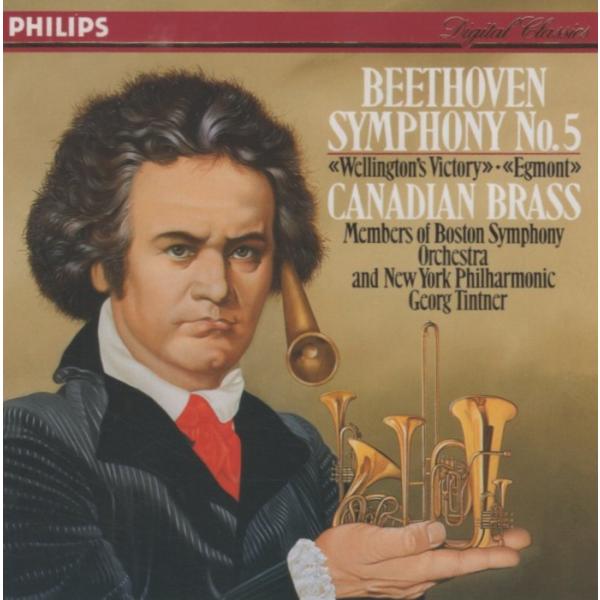 ■海外盤（日本語解説等はありません）　　レーベル：PHILIPS　品番：426-487-2　組枚数：1　　【曲目】　ベートーヴェン：　エグモント序曲op.84　交響曲第5番ハ短調op.67「運命」　ウェリントンの勝利 （戦争交響曲）op.9...