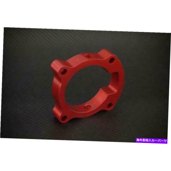 Throttle Body トルクソリューションスロットルボディスペーサーTS-TBS-018R Red Fitts：Hyundai 2010-2014 Torque Solution Throttle Body Spacer TS-TBS...
