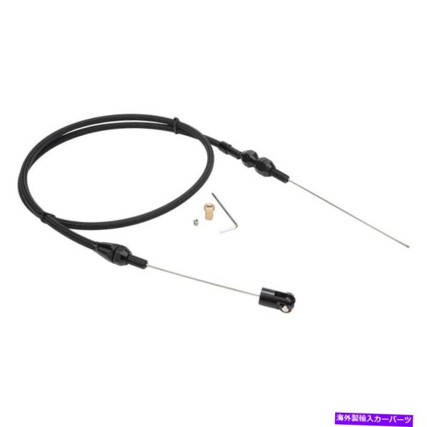 Throttle Body PFECSS-LS36-BK Proflowスロットルケーブル、LS Chev、Holden Commodore、Black Braide PFECSS-LS36-BK Proflow Throttle Cabl...