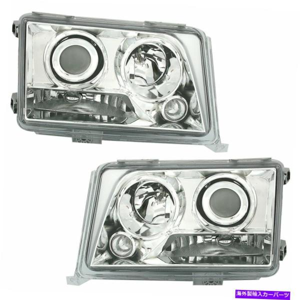 USヘッドライト メルセデス用Frontlykter W124 E-Klasse 1993-1995 Chrome Gratis Frakt LPME48WN XI Frontlykter for Mercedes W124 E-KLASS...
