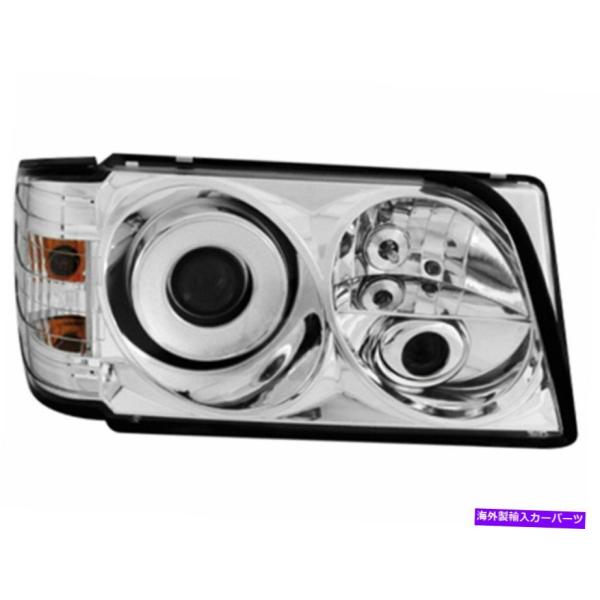 USヘッドライト Mercedes W124 E-Klasse 93-95 Chrome Gratis Frakt LPME23WN Xino U Frontlykter for Mercedes W124 E-KLASSE 93-95 C...