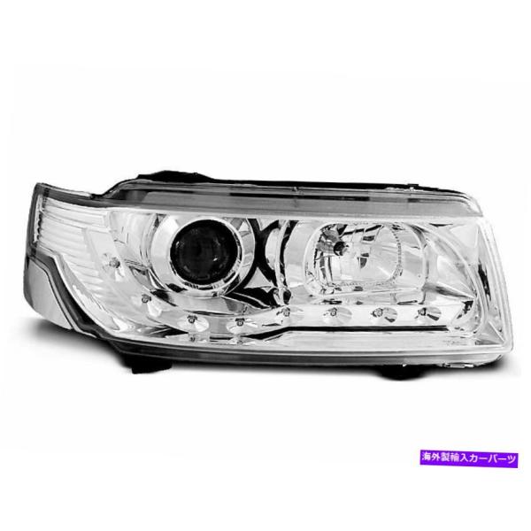 USヘッドライト Forlygter LED DRL SE EFTER VW PASSAT B4 93-97 Dagslys Krom Gratis forSendelse LP Forlygter LED DRL Se efter VW ...